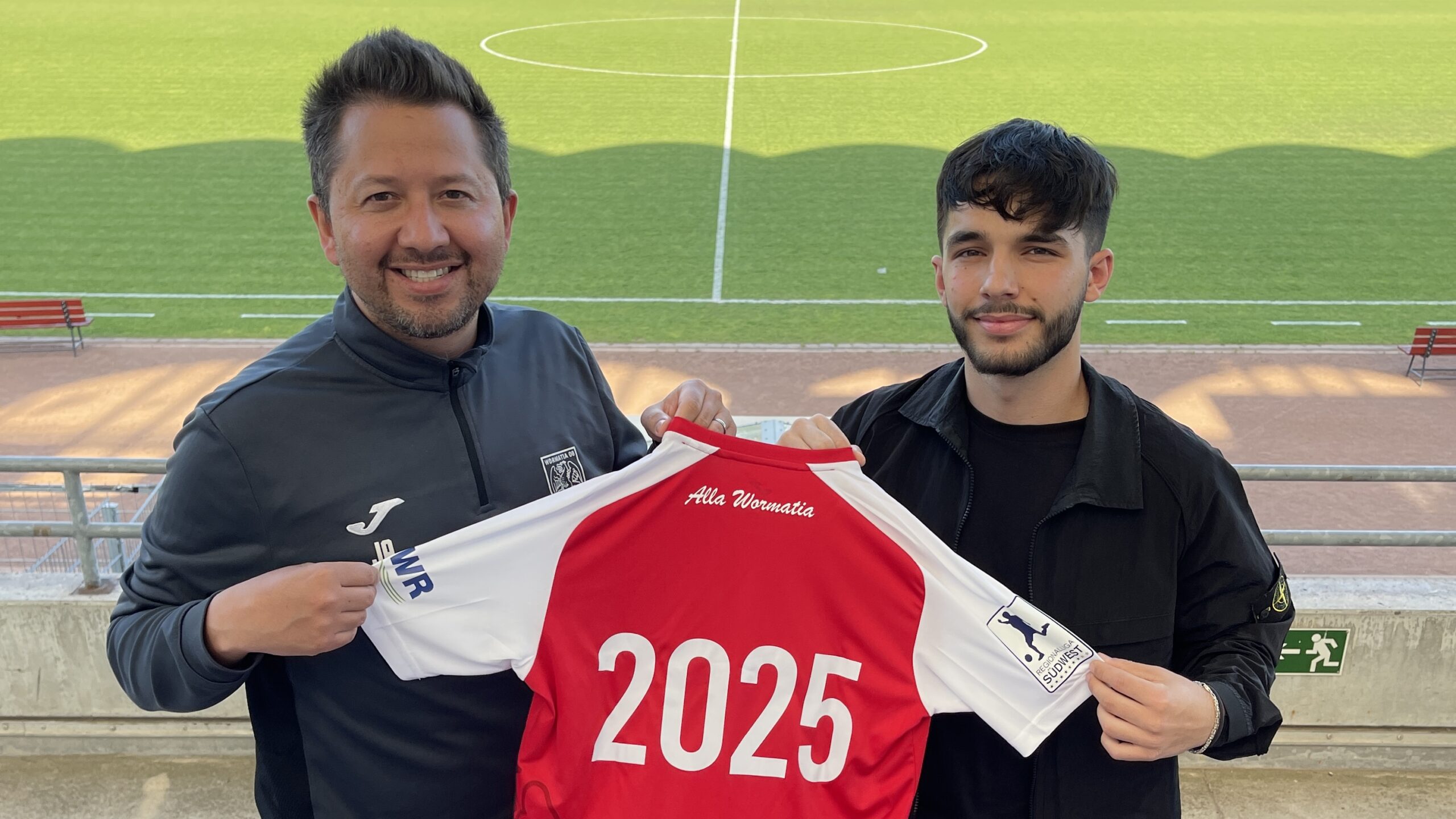 Evzi Saiti rückt auf | Wormatia Worms